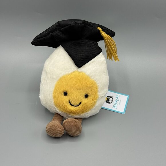 Jellycat | Toys | Jellycat Amuseables Boiled Egg Graduation Plush New ...